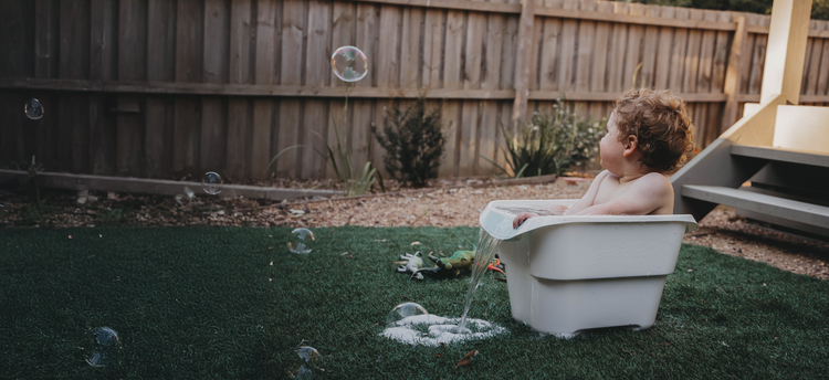 Baby Washing Bucket with Strainer - Strucket