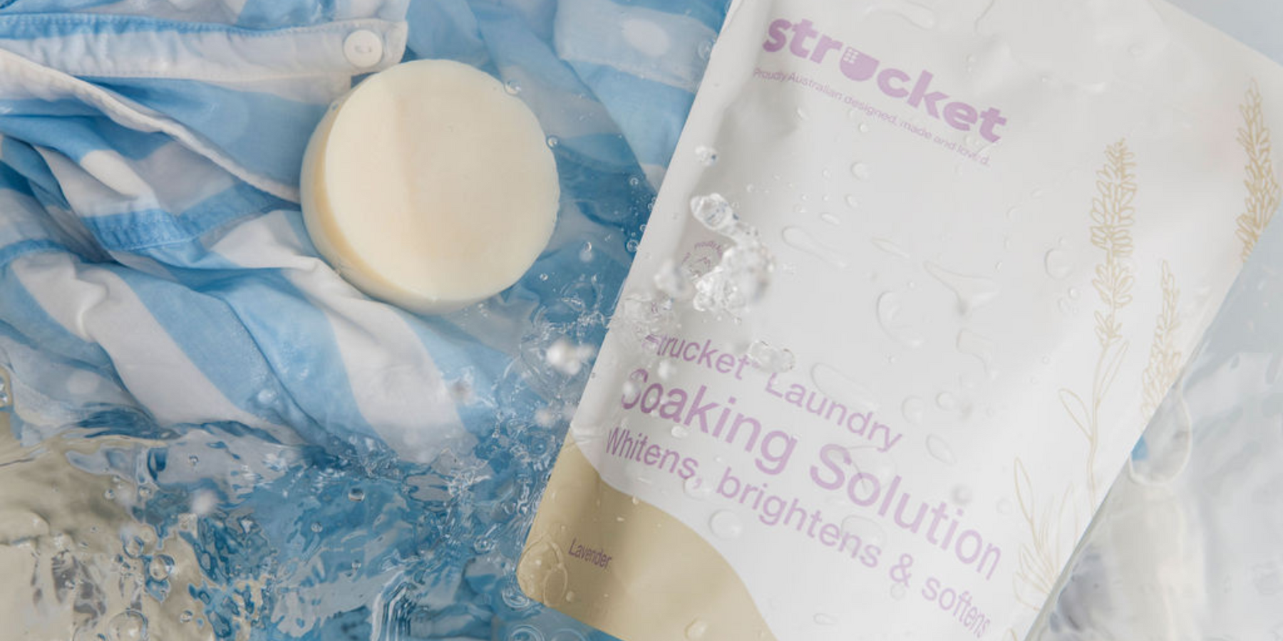 Strucket: Laundry Soaking Bucket | Strainer Draining Bucket